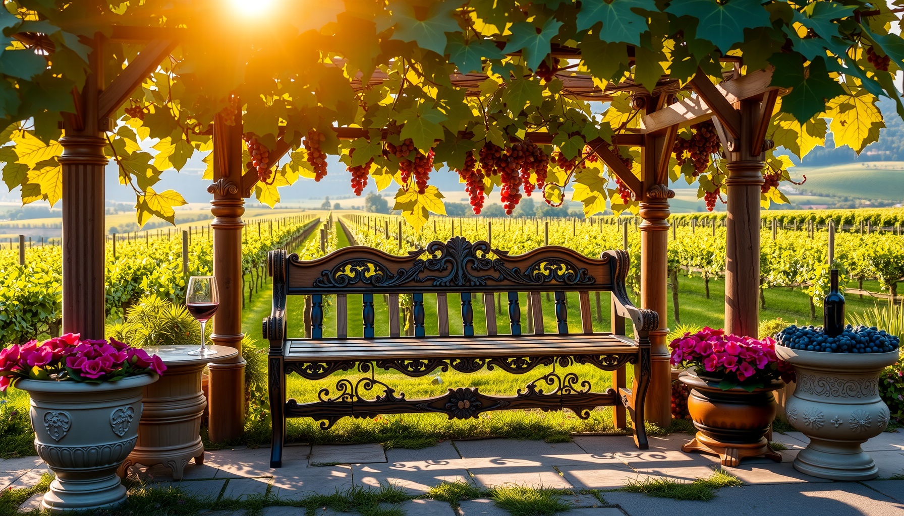 Francia stílusú boros pad nagykereskedelemmel, amely feldobja a teret - Global Vision Company